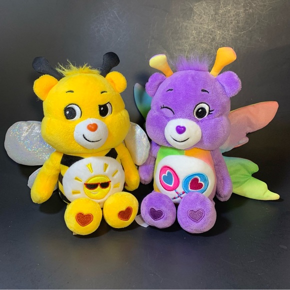 Care Bears | Toys | Care Bears Spring Theme 9 Plush Butterfly Share ...